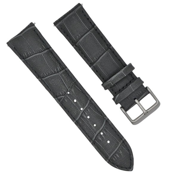 VENIO WATCH PARTS | Accessories | Grey Genuine Leather Replacement ...